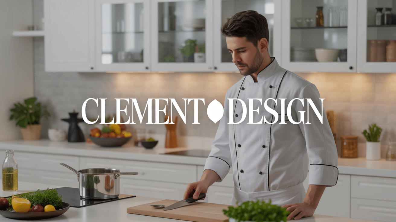 Clement Design. Vêtements de Cuisine Haute Performance