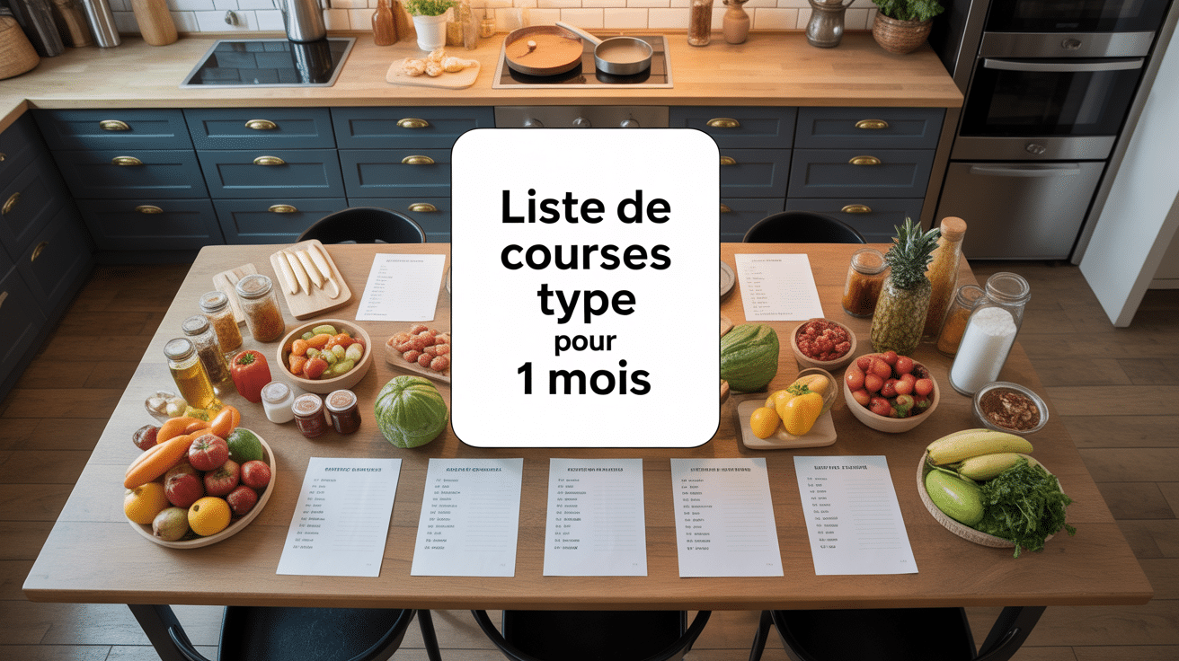 Préparez Votre Liste De Courses Type Pour 1 Mois Sans Oublis Ni Surplus