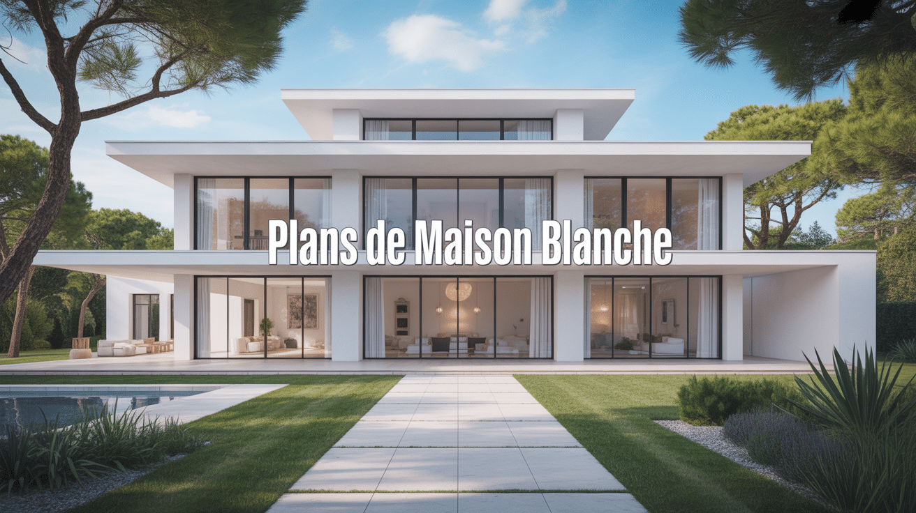 Concevoir Une Maison Blanche Élégante Et Lumineuse : Plans, Conseils Et ...